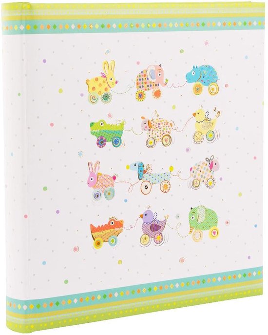GOLDBUCH GOL-15632 TURNOWSKY Babyalbum ANIMALS ON WHEELS als Fotoboek | bol