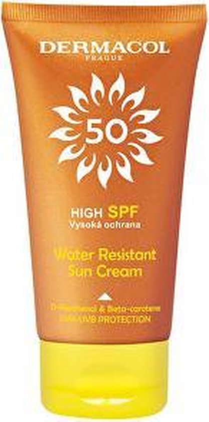Dermacol - Sun Water Resistant Sun Cream Spf 50 - Sunscreen | bol