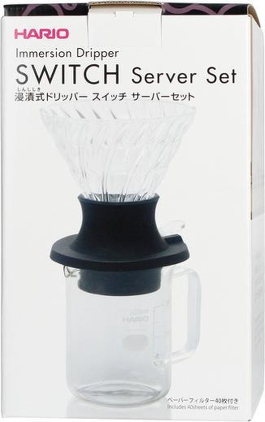 Hario V60-02 Immersion Switch Coffee Dripper Server Set | bol.com