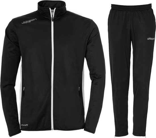 Uhlsport Essential Classic Trainingspak Zwart-Wit Maat 128 | bol.com