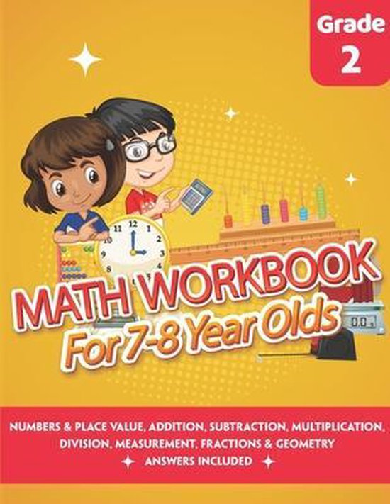 Math Workbook for 7-8 Year Olds | 9798729345427 | Albert Math Genius ...