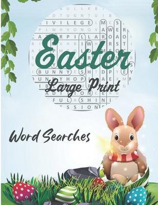 Easter Large Print Word Searches, Laura Wingert Publications ...
