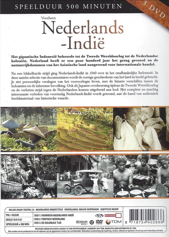 Nederlandse Koloniën - Nederlands Indië (3-DVD) (Dvd) | Dvd's | bol