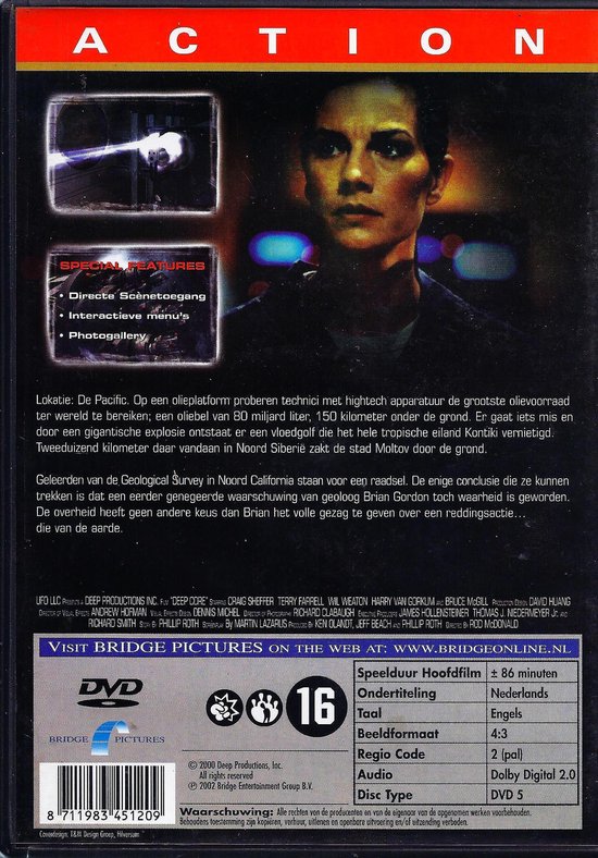 Speelfilm - Deep Core (Dvd), Craig Sheffer | Dvd's | bol