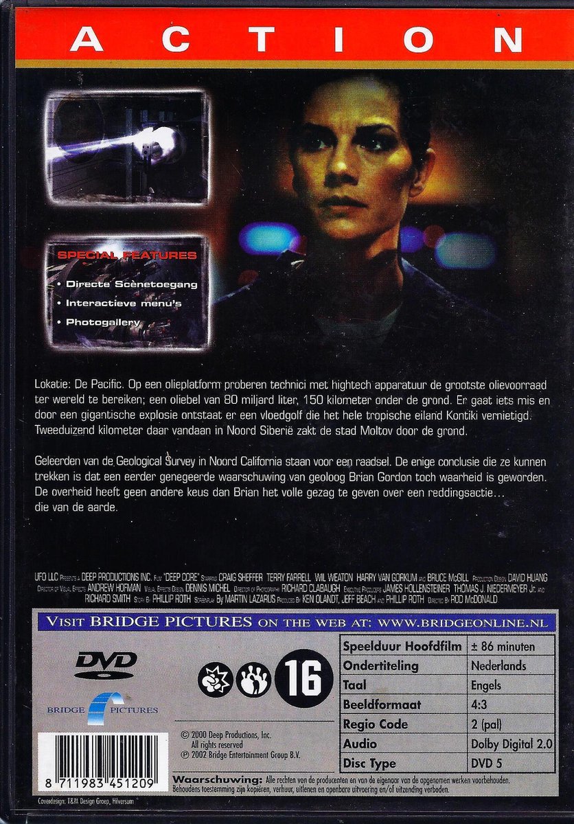 Speelfilm - Deep Core (Dvd), Harry Van Gorkum | Dvd's | bol.com