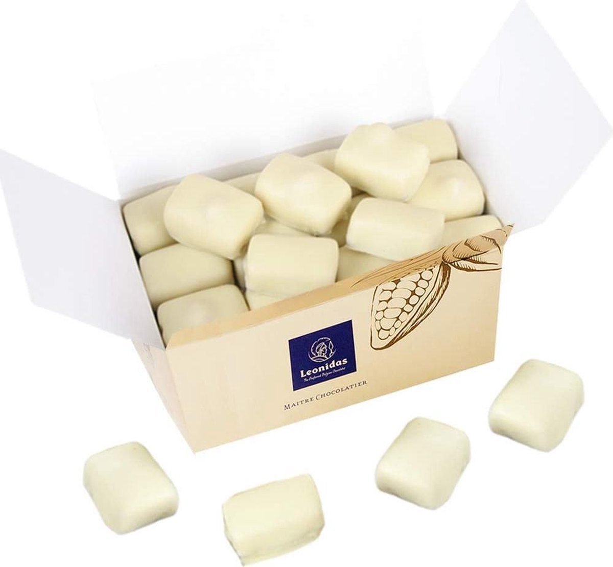 Leonidas Chocolade Bonbons | Manon Café | Wit | Classique | 500 gram ...