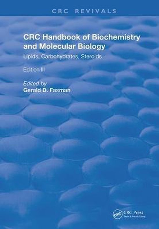 CRC Handbook of Biochemistry and Molecular Biology | 9780367209315 ...