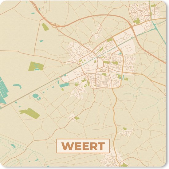 Kaart - Weert - Vintage | bol.com