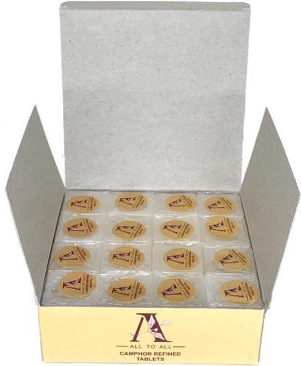 Kamfer Tabletten - Camphor Refined Tablets - 12 stuks | bol