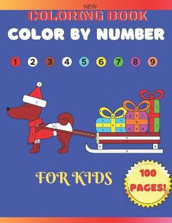 New Color By Number Coloring Book For Kids, Alicia Press ...
