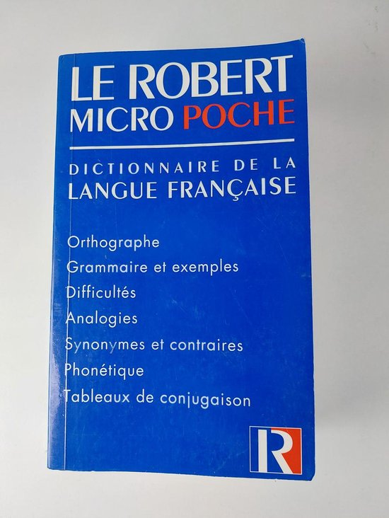 Micro Robert Poche Dictionnaire de La Langue Francaise | 9782850362583 ...