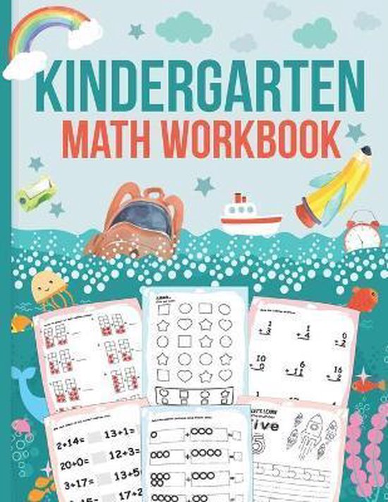 Kindergarten Workbook Math Addition | 9798667631057 | Mathtime ...