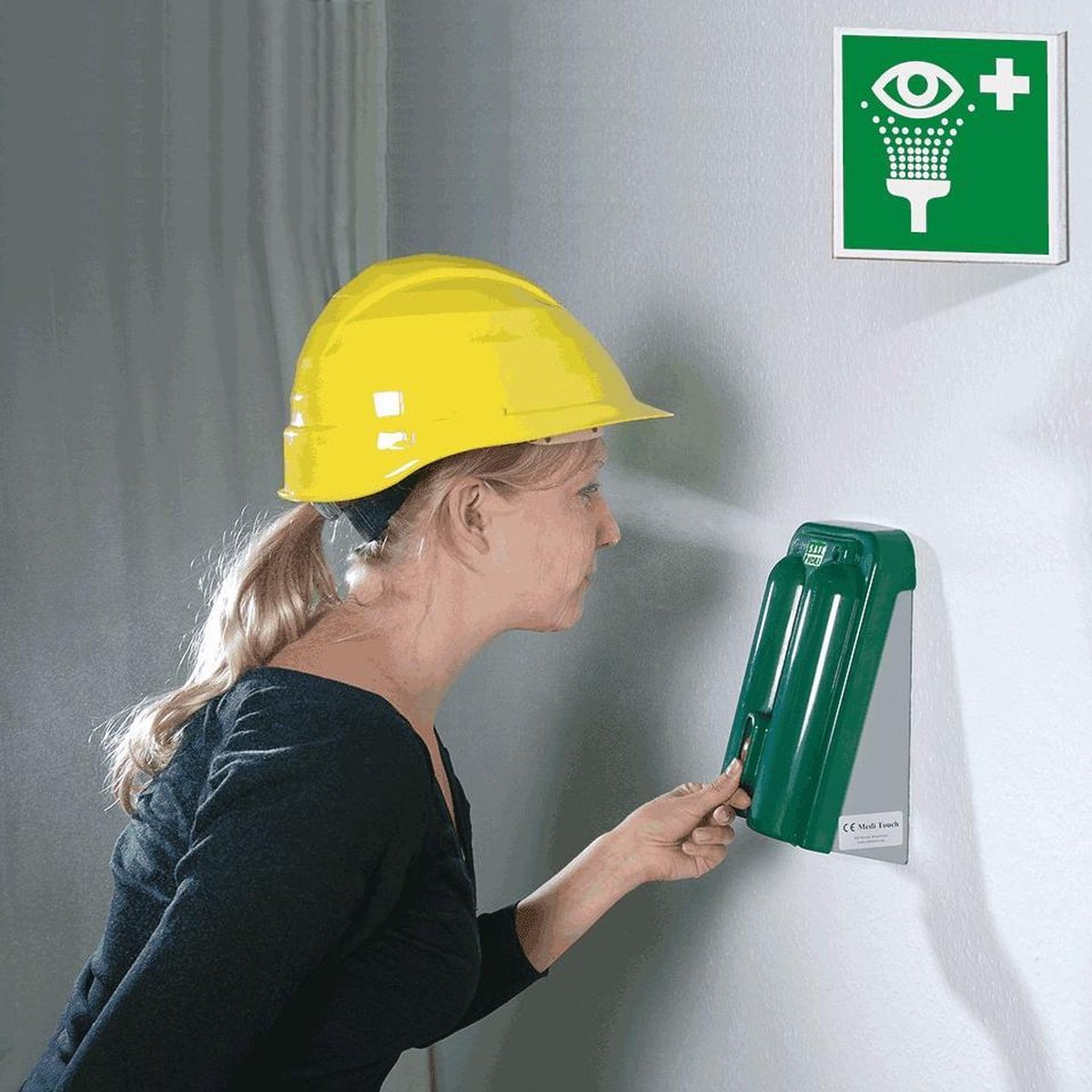 Oogdouche bord - aluminium - 200 x 200 mm - E011 | bol.com