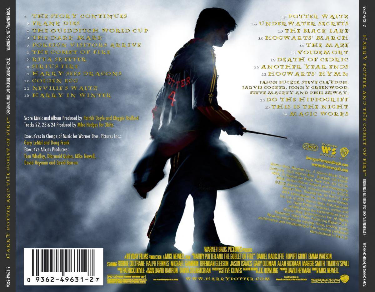 Harry Potter And The Goblet Of Fire, Steve Claydon | CD (album ...