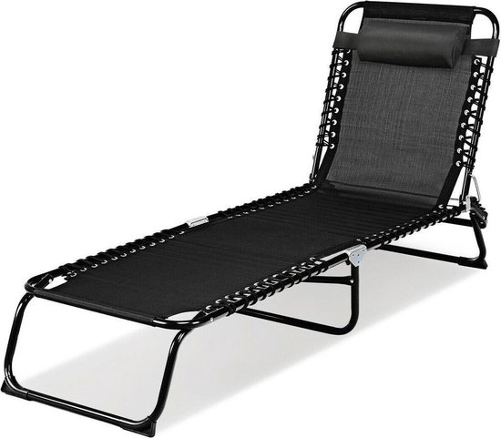 ligbed - zonnebed - ligbed inklapbaar - strandbed - strandstoel ...