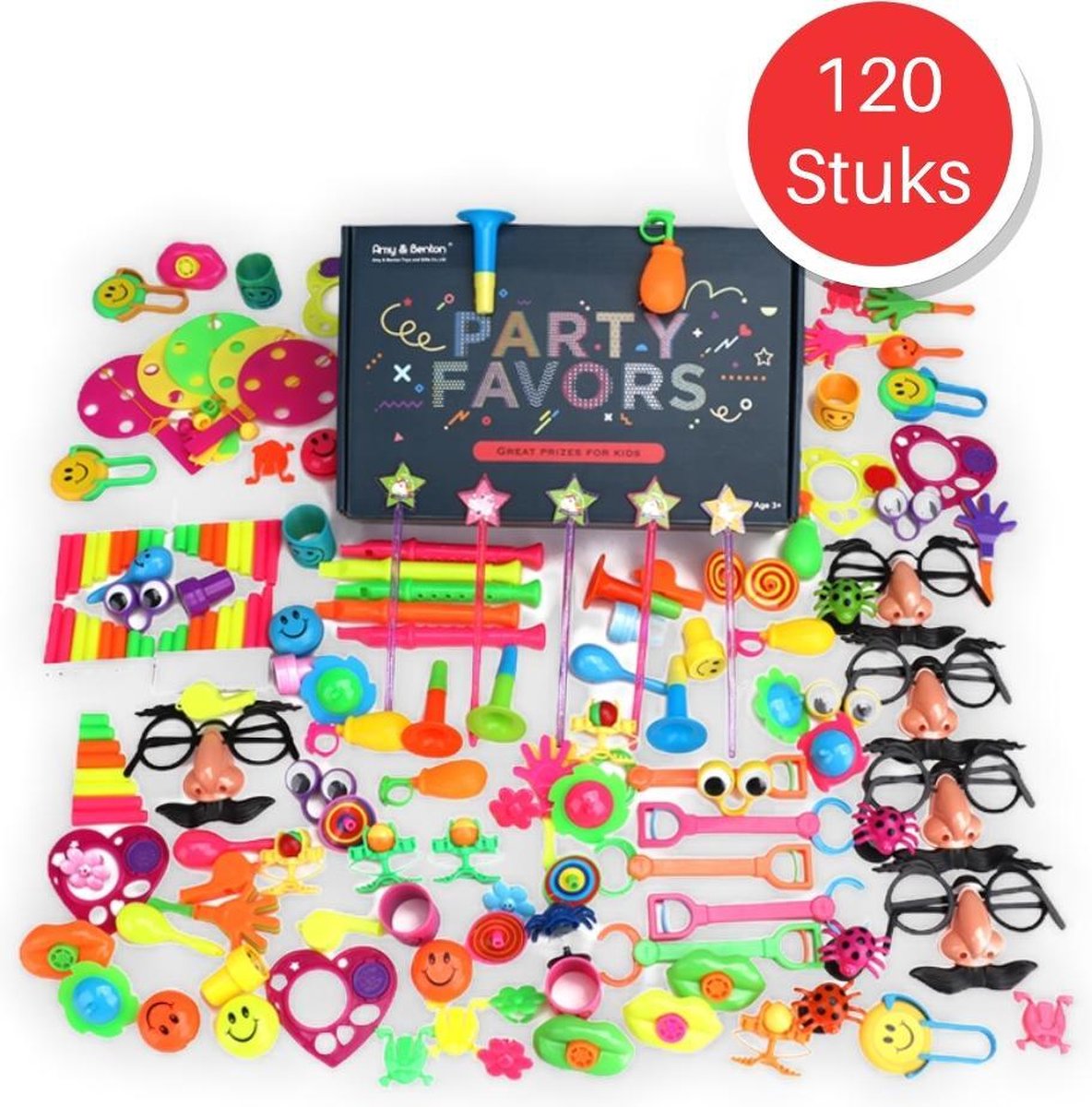 Uitdeelcadeautjes 120 stuks - Traktatie box - Pinata vulling | bol.com