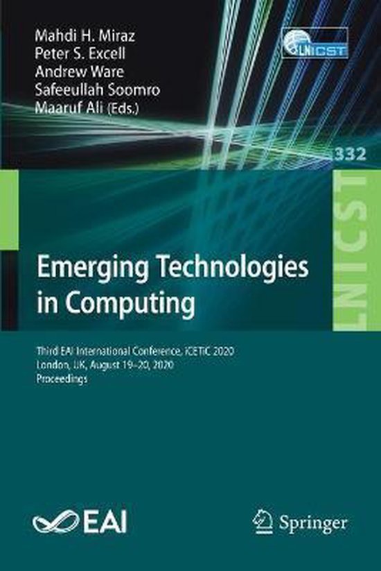 Emerging Technologies in Computing | 9783030600358 | Boeken | bol.com