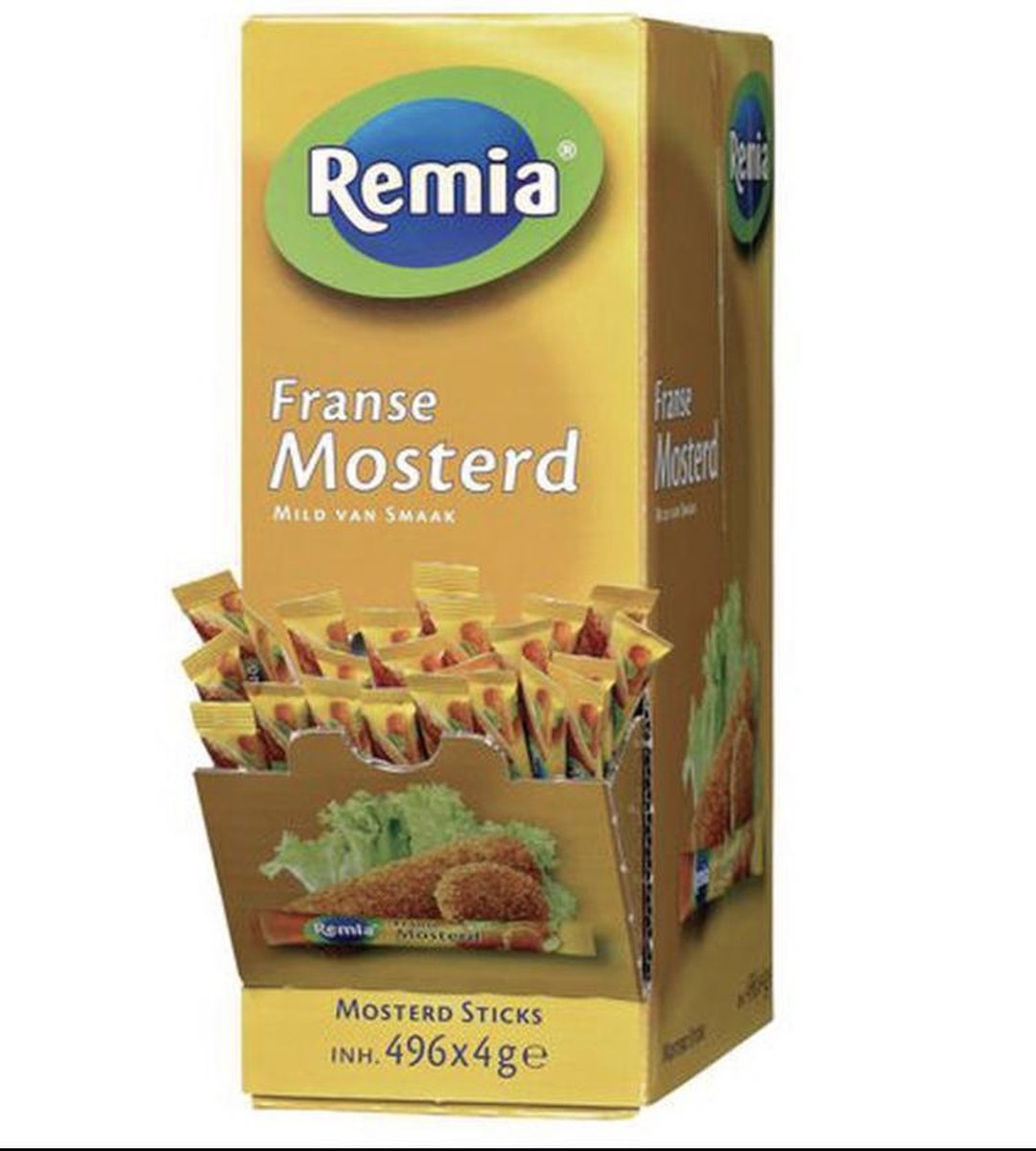 Remia - Franse Mosterd - 496x 4g | bol.com