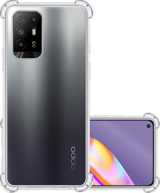 Hoesje - Geschikt voor OPPO A94 5G - Sterk & Shockproof - Siliconen ...