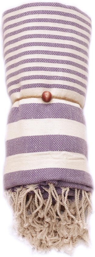 madeathand Paars Harem - HAMAMDOEK - STRANDLAK - SAUNADOEK - HANDDOEK ...