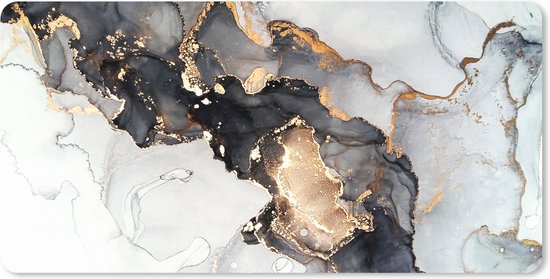 Muismat 100x50 cm - Bureaumat marmer - Computer en desktop accessoires ...