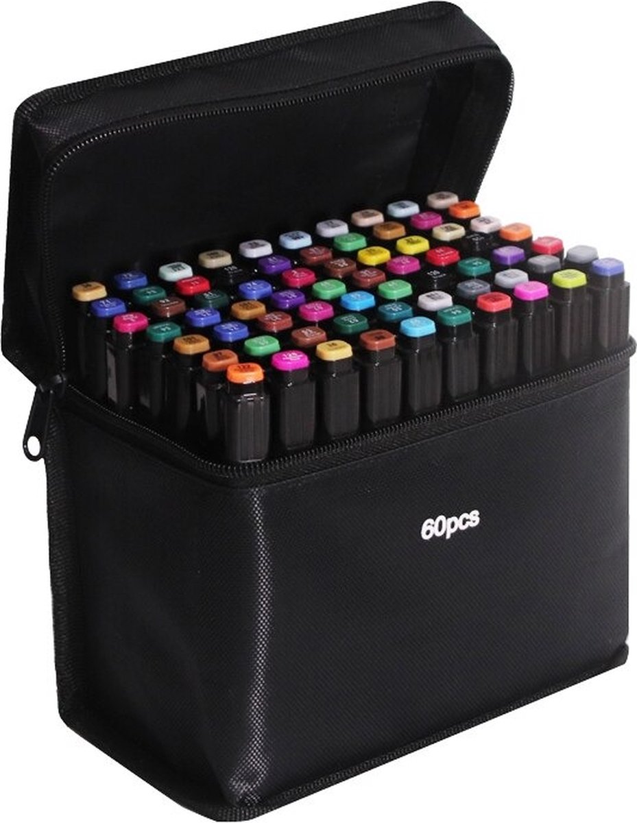 Stiften voor Volwassenen - Twinmarkers - 30 Stuks - Alcohol Markers ...