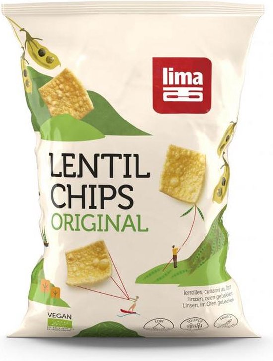 Lima Lentil linzen chips original 90 gram | bol.com