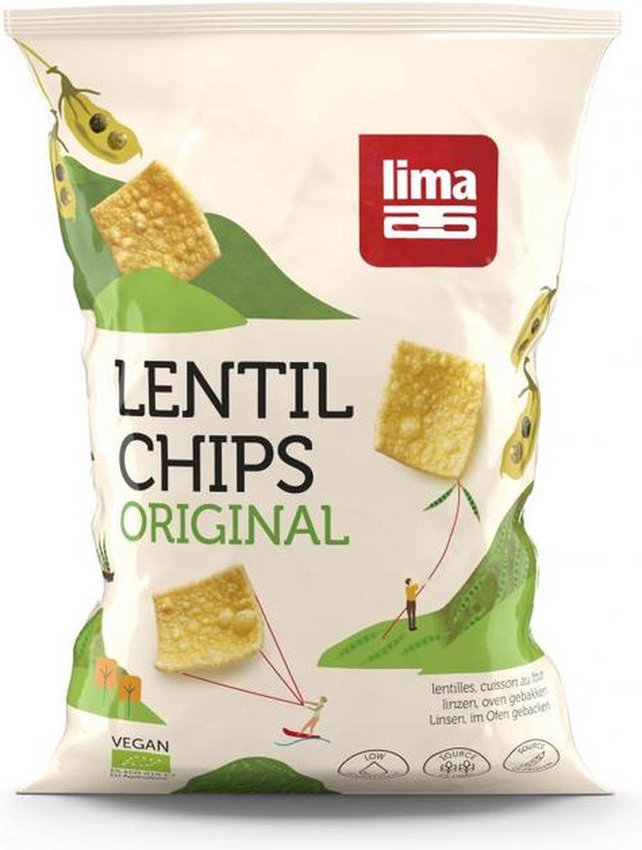 Lima Lentil linzen chips original 90 gram | bol.com