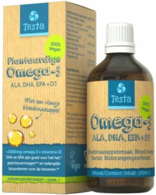 Testa Omega 3 liquid DHA+EPA 100ml | bol