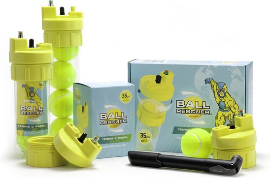 Padel bal container voor behoud kwaliteit | bol.com