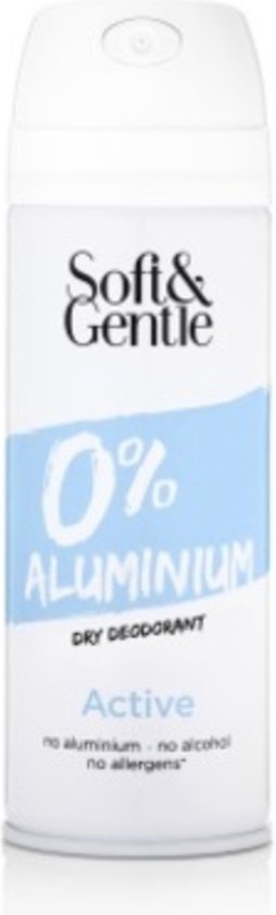Soft & Gentle Dry Deodorant Spray Active | bol.com