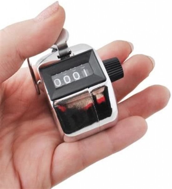Handteller - Teller - Personenteller - Tally Counter - Analoog - Metaal ...