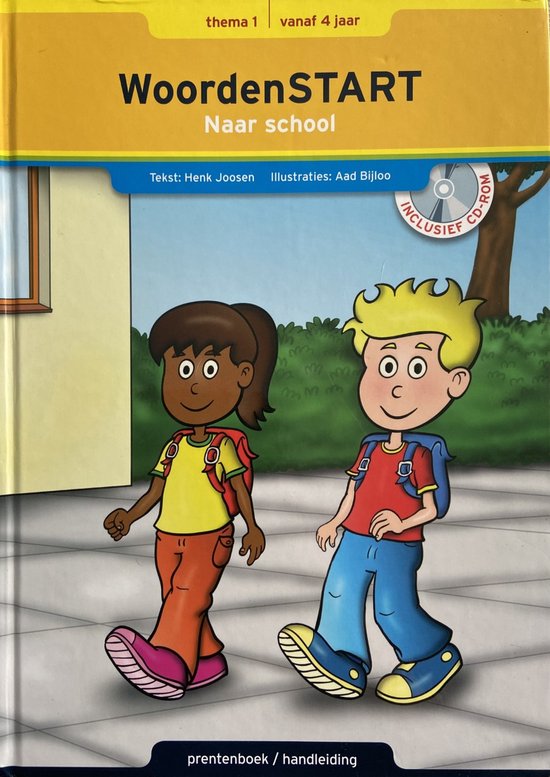 Thema 1 AmbraSoft Woordenstart Naar school, Henk Joosen | 9789001784973 ...