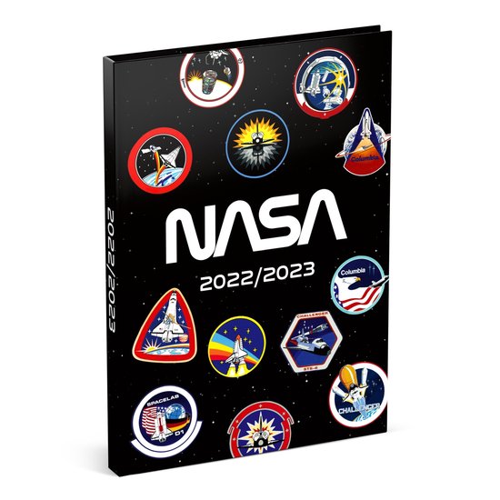 NASA agenda 2022-2023 - 7 dagen over 2 pagina's - hard cover - 22 x 15 ...