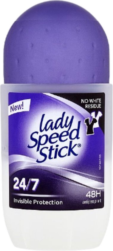 Lady Speed Stick Invisible Dry Roller - 50ml Shower Fresh - 6 stuks | bol