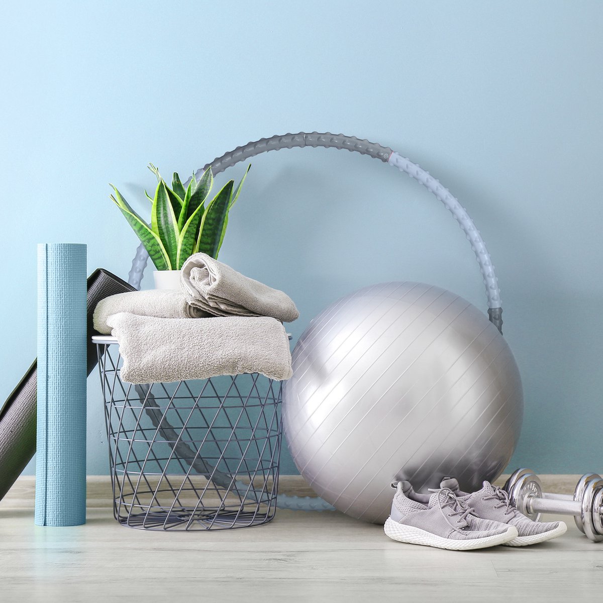 Relaxdays hoelahoep volwassenen - 95 cm - sporthoepel - hoepel ...
