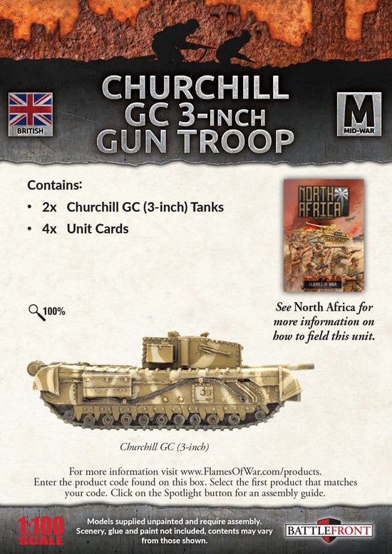 Churchill GC 3-inch Gun Troop | bol.com