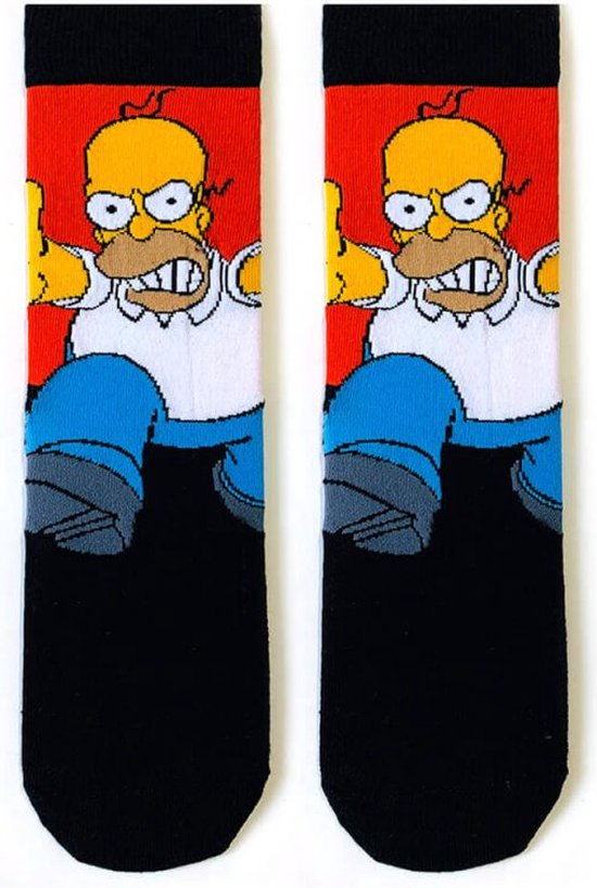 Sockston Socks - 2 paren - Angry Homer Socks Simpson - Grappige Sokken ...