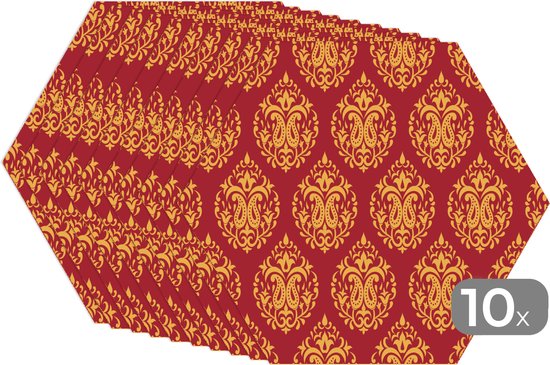 Napperons de table hexagon - Sets de table Sets de table - Set de table ...