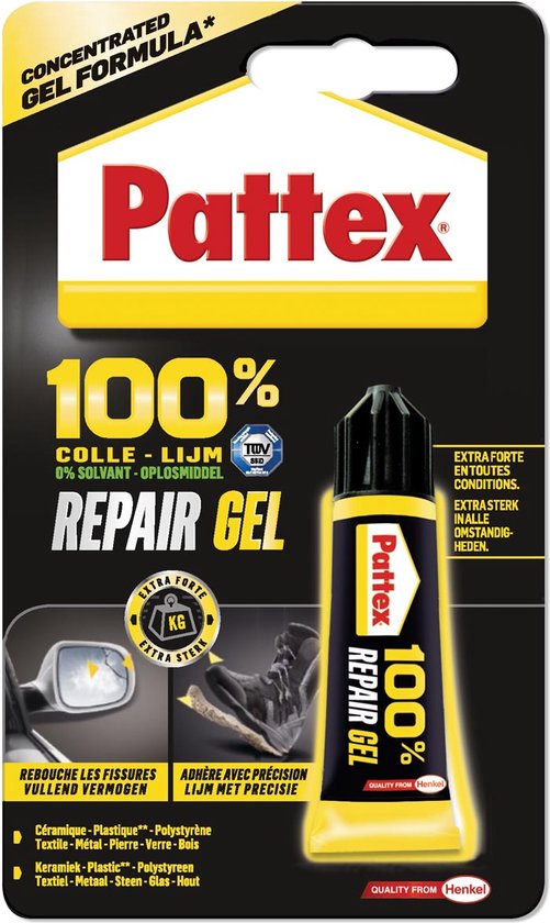 Pattex 100% Repair Gel 8g | bol.com