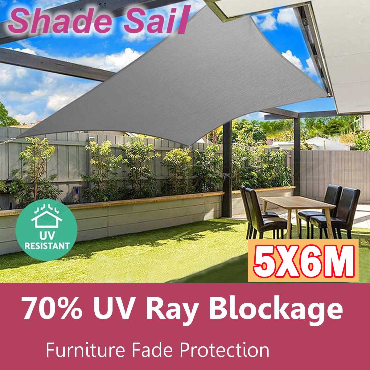 Zonnezeildoek - Buiten - Waterdicht - Luifel - Luifel - Patio - Voor ...