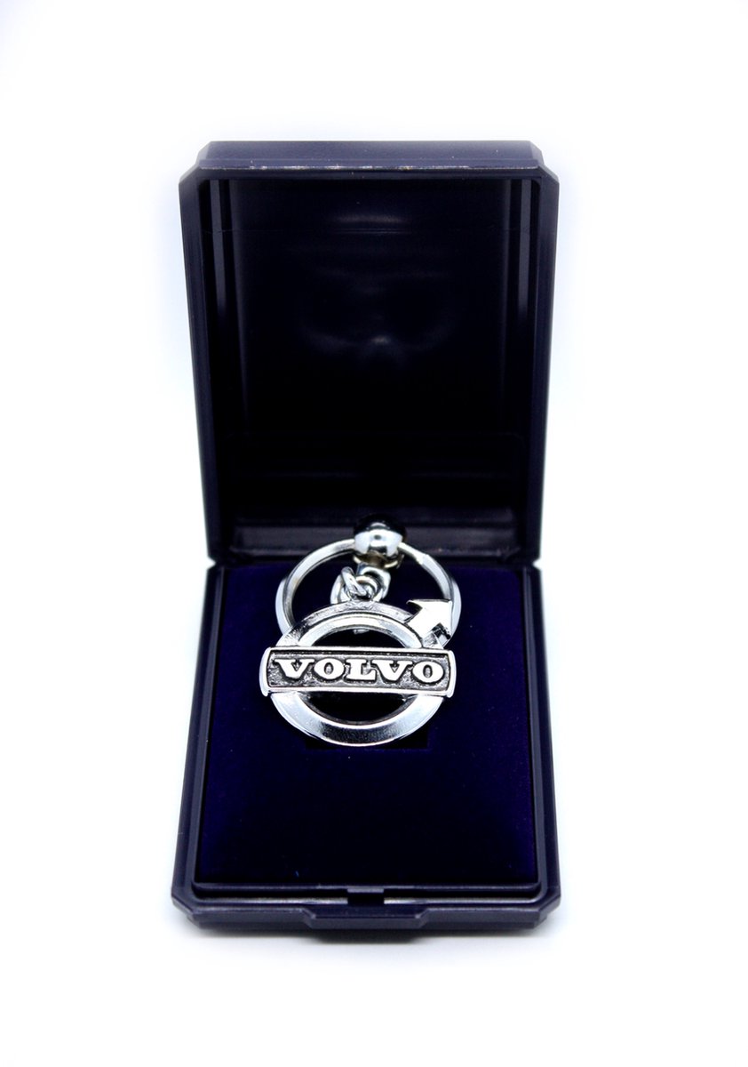 Volvo Sleutelhanger Metalen | Volvo Logo | Keychain Volvo | bol.com