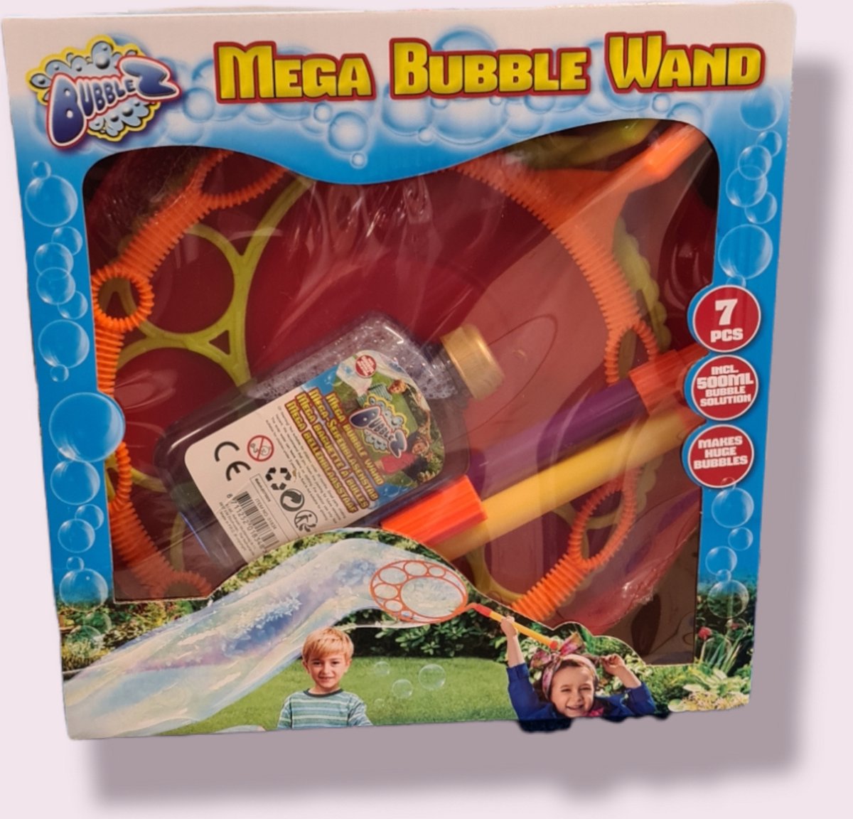 Bubblez Mega Bubbelwand - 500 ml | bol
