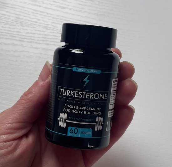 Powersupps- Turkesterone 10% - TURK PRO 60 capsules (500mg ...