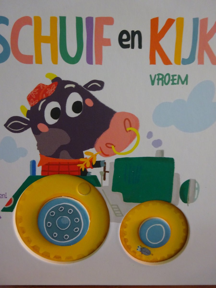 Schuif en kijk, Vroem | 9789463996068 | Boeken | bol.com