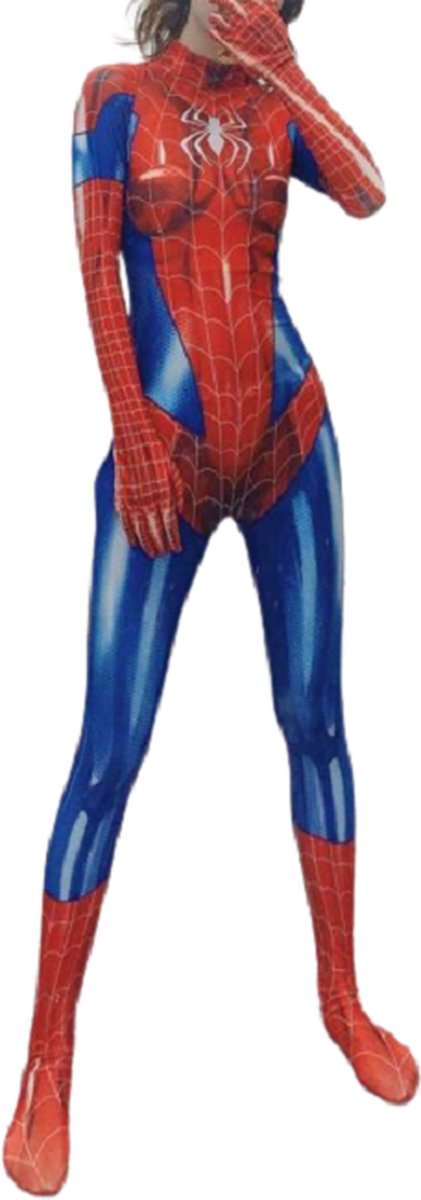 SissyMarket - Bodysuit superheld rood - Large - Cosplay - E-girl ...