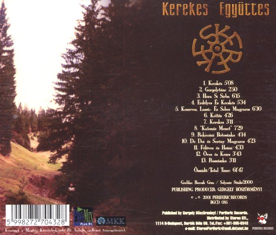 Kerekes Band - Hungarian Folk Music From Gyimes And Moldva (CD ...