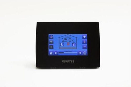 Watts Vision centrale touchscreen unit RF 868 MHz m. individuele tijd programmering m.... | bol