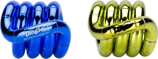 Tangle Toys - Metallic Junior 2-Pack - The Original Fidget - Fidget Toy ...