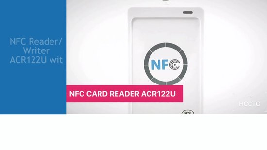 ACS ACR122U NFC Reader/Writer - USB - Wit | bol